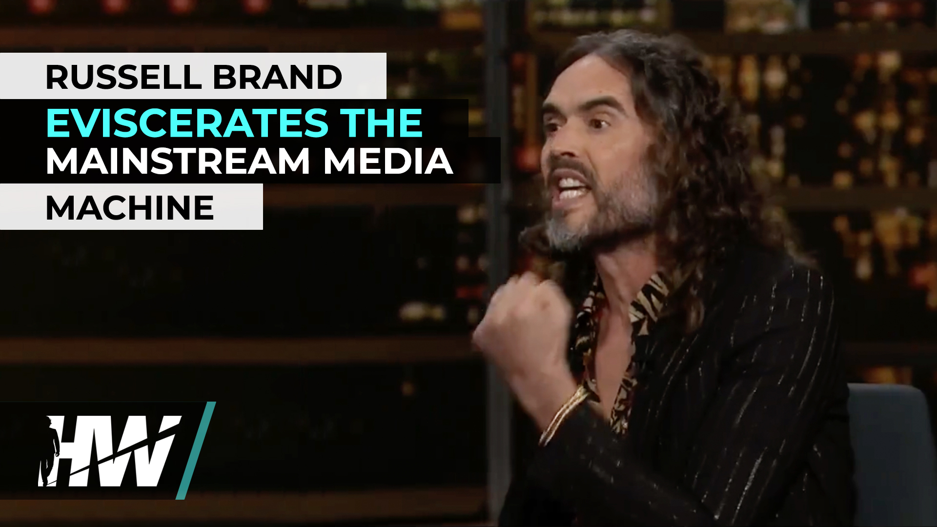 RUSSELL BRAND EVISCERATES THE MAINSTREAM MEDIA MACHINE - The HighWire