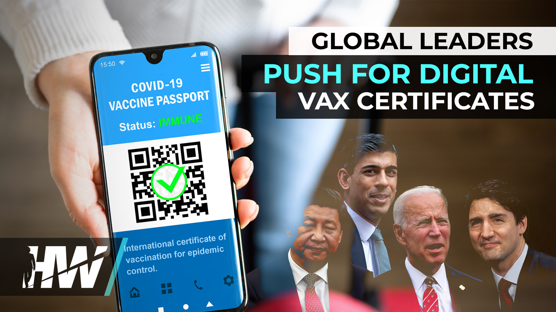 GLOBAL LEADERS PUSH FOR DIGITAL VAX CERTIFICATES - The HighWire