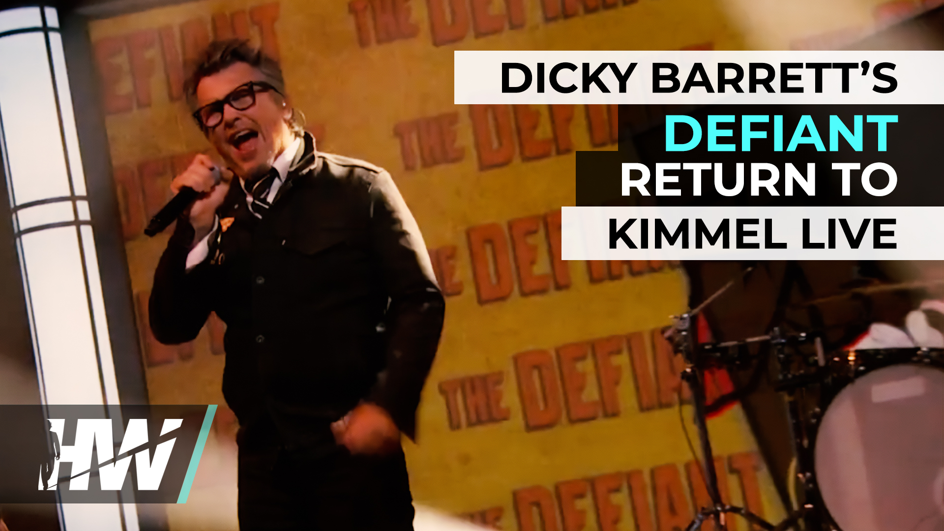 DICKY BARRETT’S DEFIANT RETURN TO KIMMEL LIVE - The HighWire
