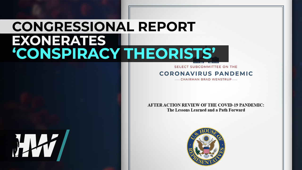 CONGRESSIONAL REPORT EXONERATES ‘CONSPIRACY THEORISTS’ - The HighWire