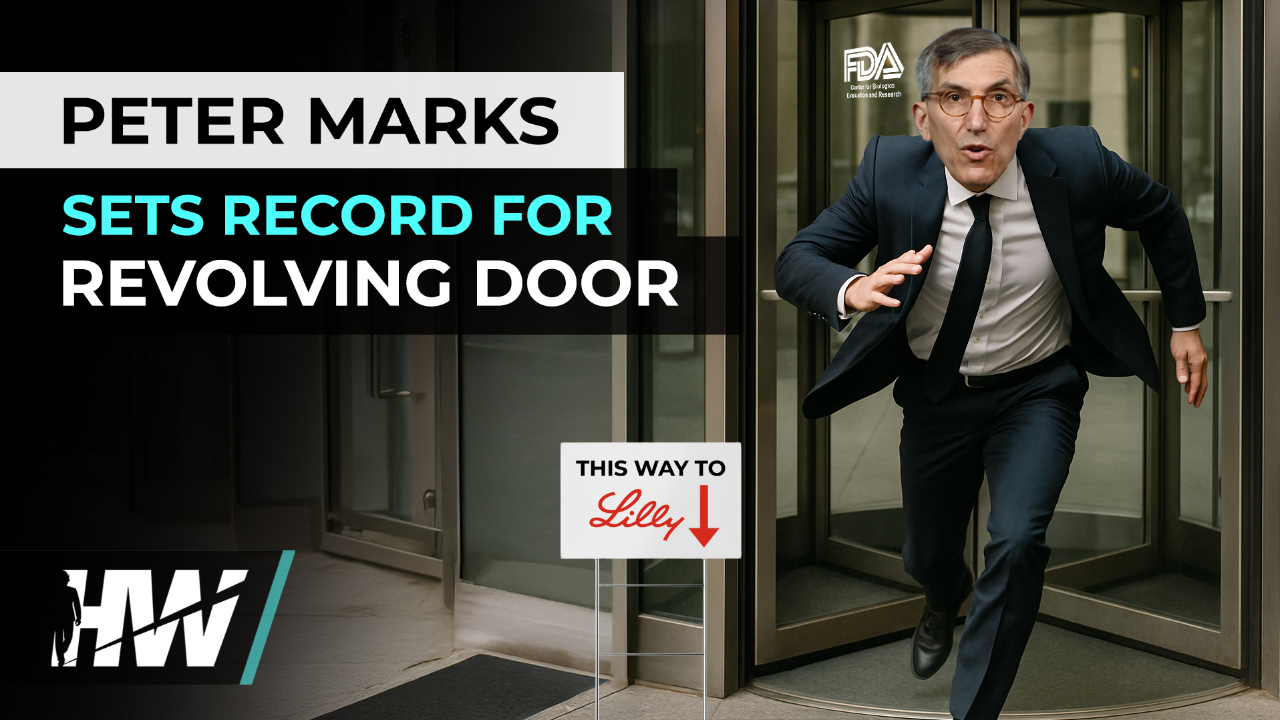 PETER MARKS SETS RECORD FOR REVOLVING DOOR - The HighWire